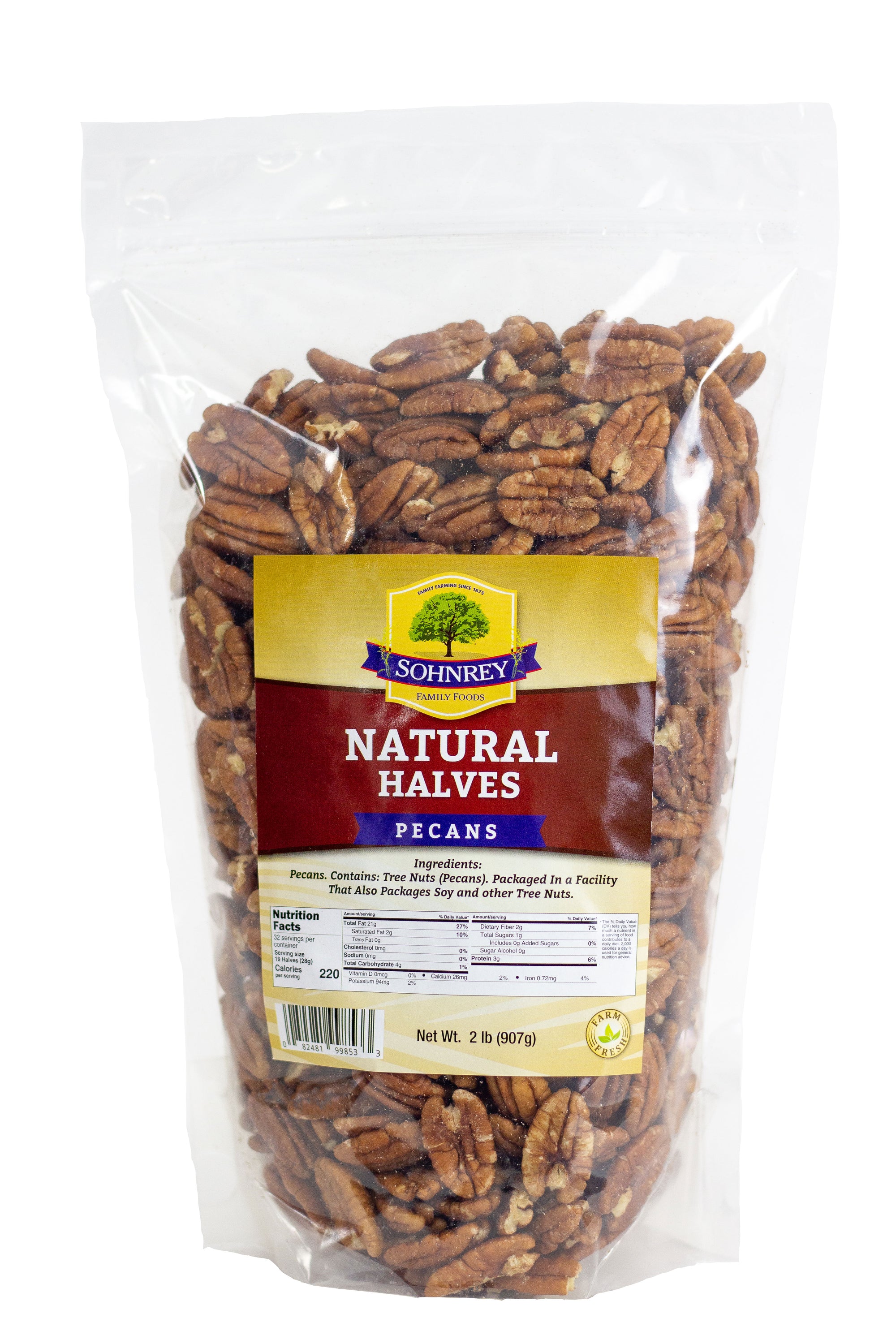 Fresh Raw Pecans | Sohnrey Family Foods| Sohnrey Family Foods