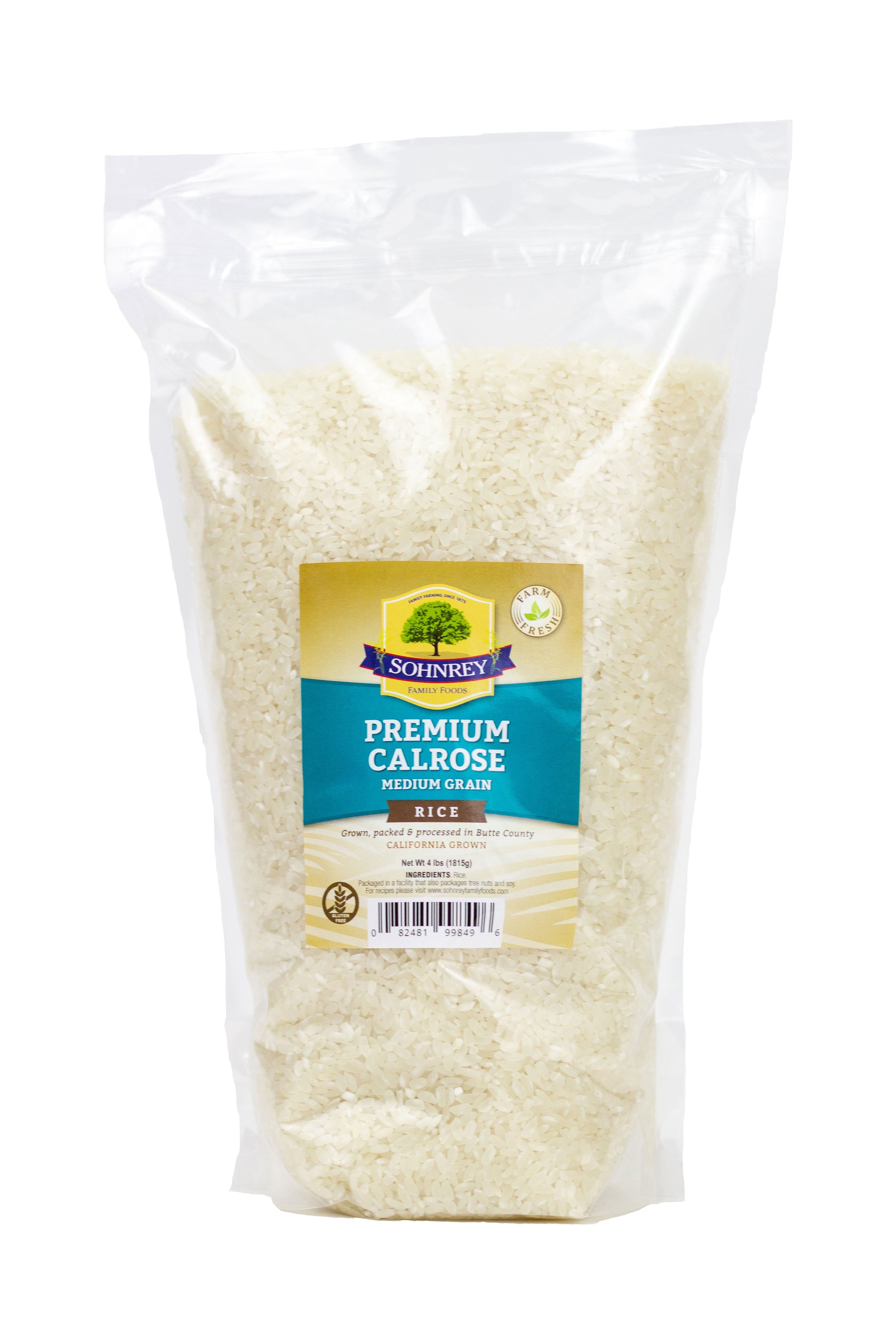Buy Rice Online Medium Grain California Grown | Sohnrey Family Foods ...