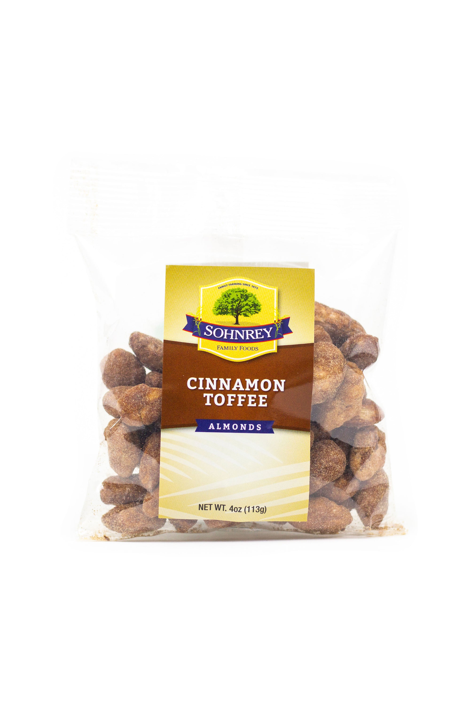 Candy Cinnamon Toffee Almonds | Sohnrey Family Foods| Sohnrey Family Foods