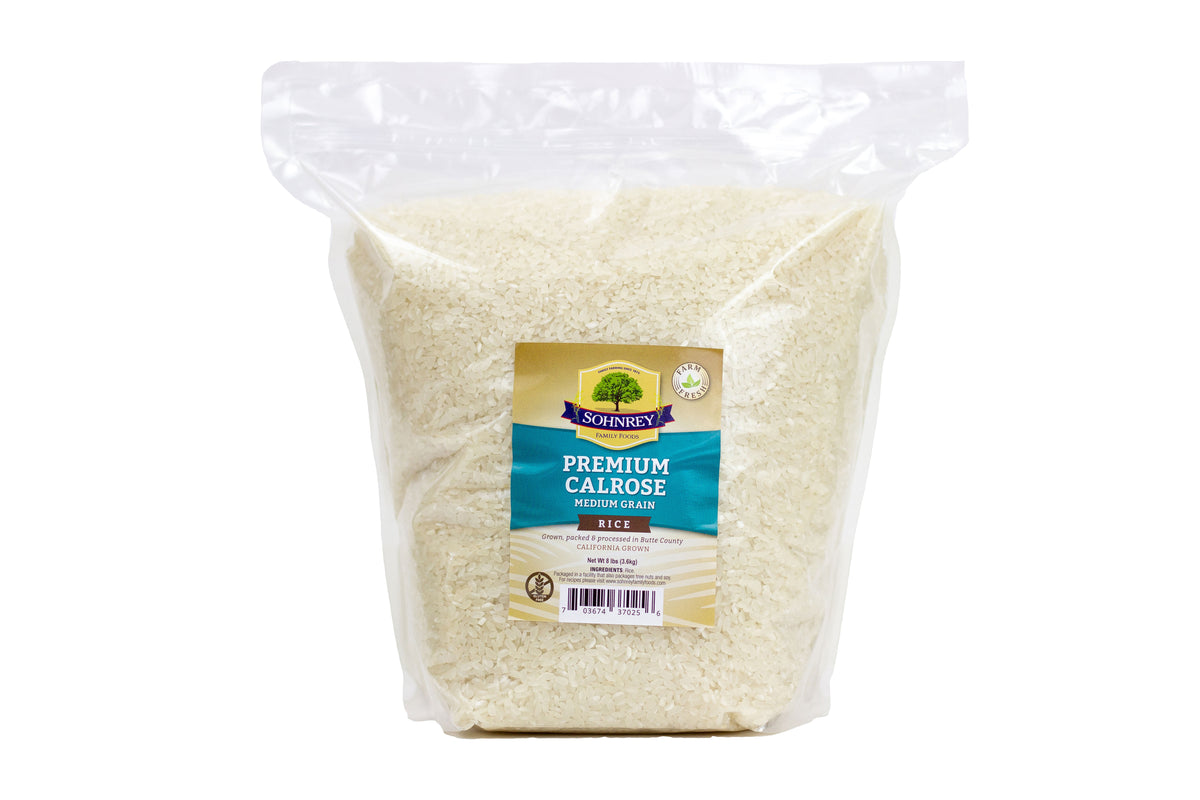Buy Rice Online Medium Grain California Grown | Sohnrey Family Foods ...