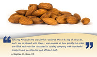 Bulk Raw California Almonds Over $50 Ships Free | Sohnrey Family Foods ...